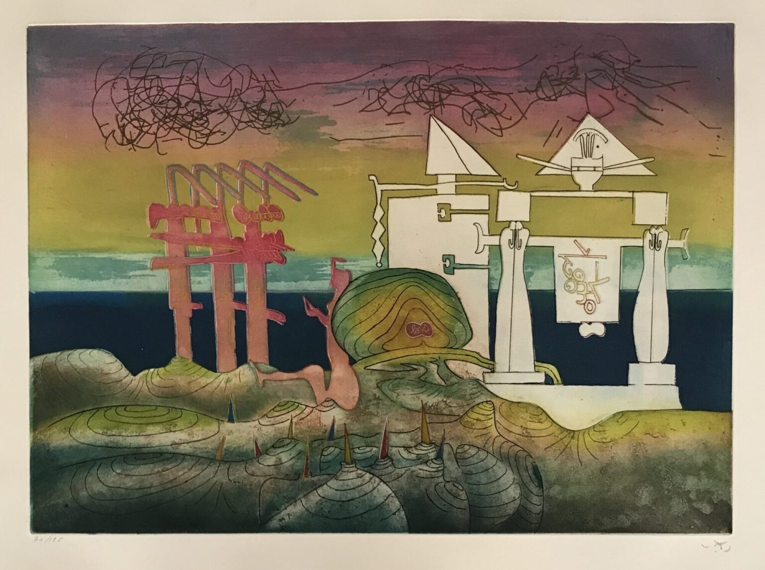 Roberto Matta Prints & Editions for sale - Denis Bloch Fine Art Gallery ...